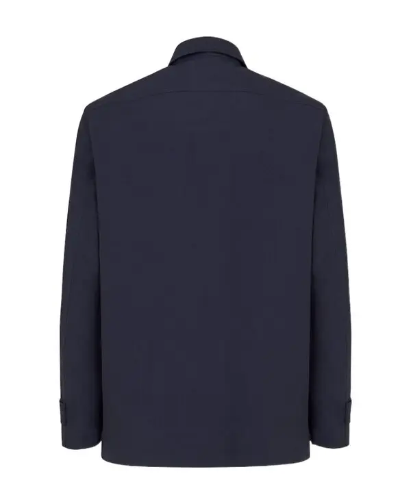 Fendi Zip-detailed Shirt Coat