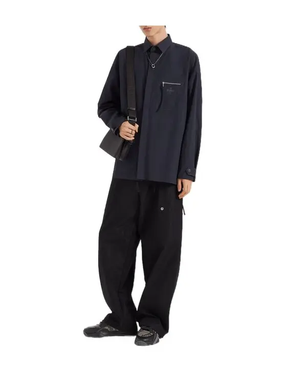 Fendi Zip-detailed Shirt Coat