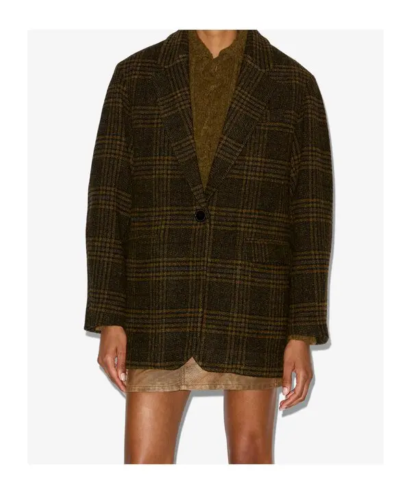 Isabel Marant Étoile Checked Double-breasted Blazer