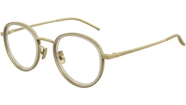 Bottega Veneta Oval Frame Eyeglasses