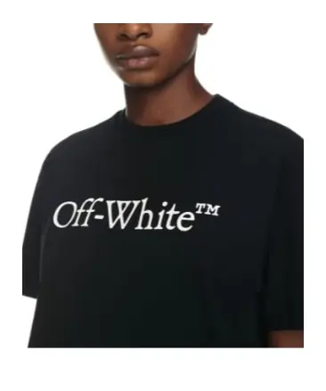 Off-White Bookish" Crewneck T-shirt - Black
