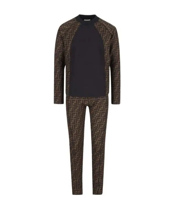 Fendi Ff-logo Tracksuit Set