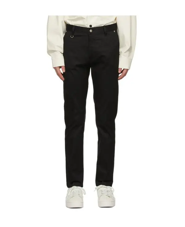 DIESEL® Straight-leg Logo Detailed Casual Pants