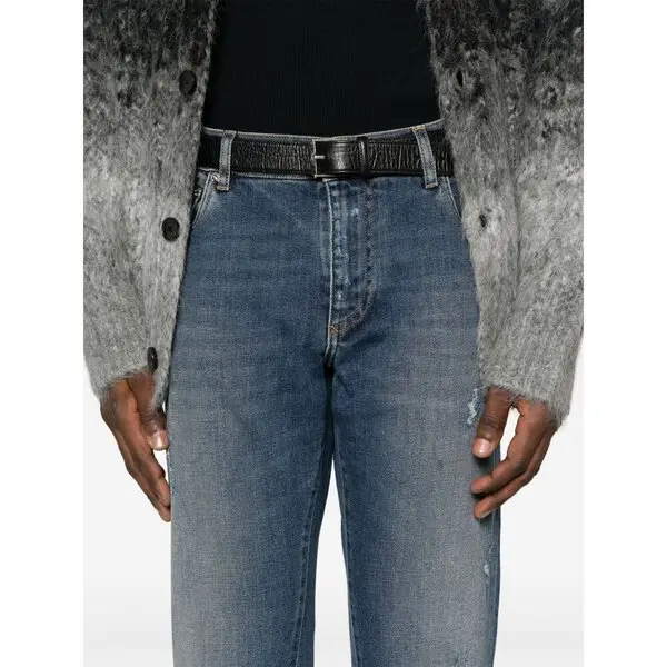 Dolce & Gabbana Mid-rise Ripped Denim Jeans - Variante Abbinata