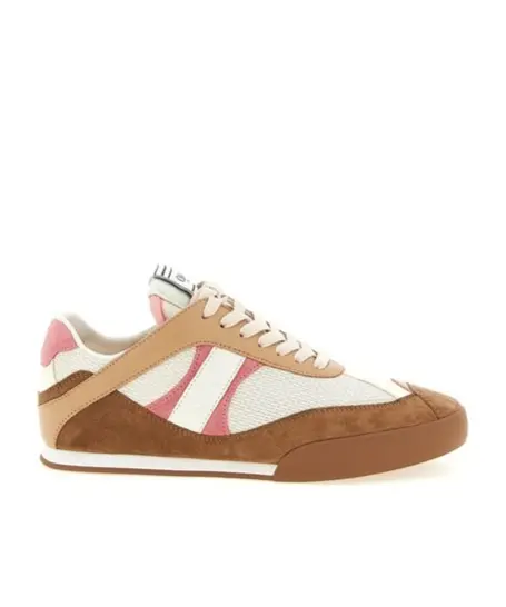 Chloé Kick Lace-up Sneakers - Brown