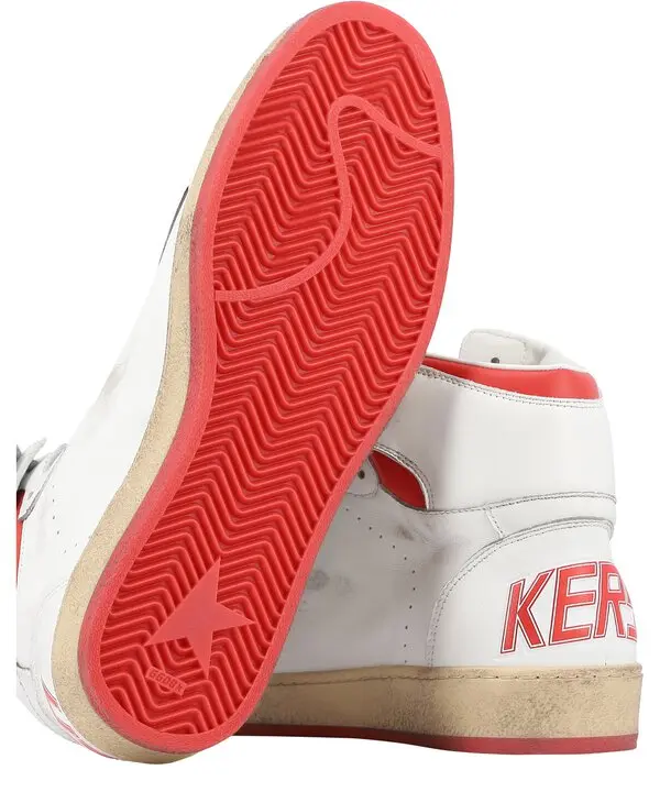 GOLDEN GOOSE Sky Star High-top Sneakers - White