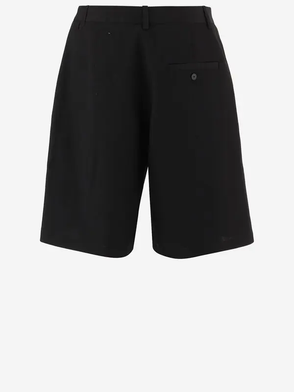 Jacquemus Pleat Detailed Shorts