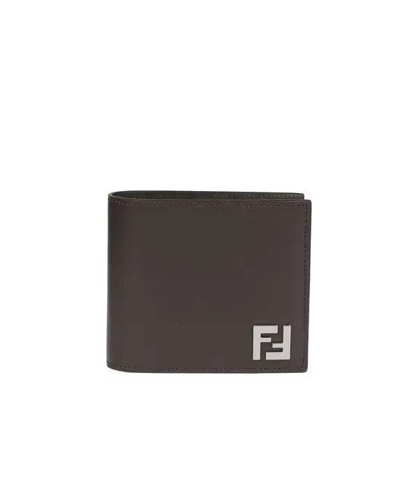 Fendi Ff Bi-fold Wallet - Black