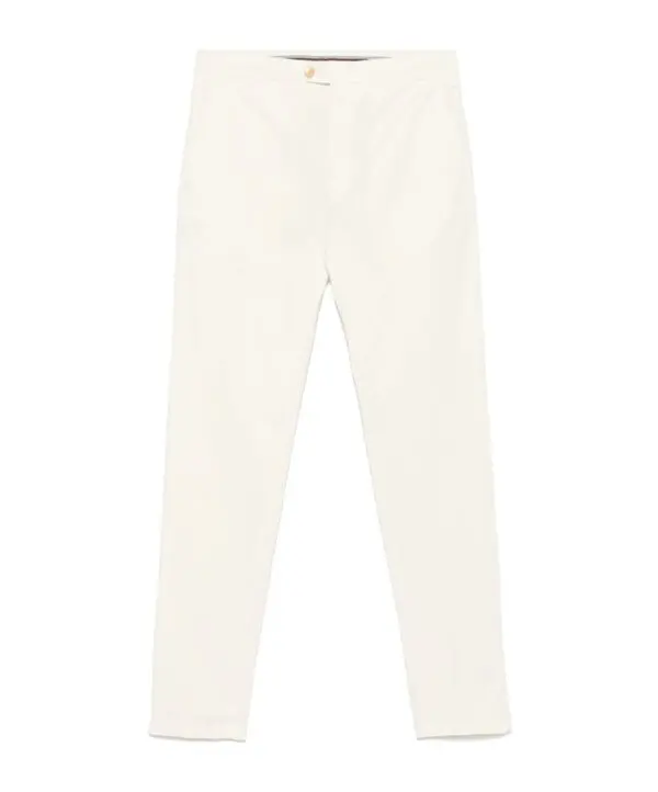 Canali Belt Loops Slacks - White