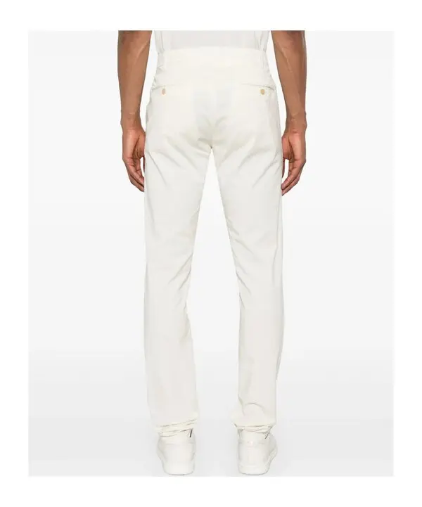 Canali Belt Loops Slacks - White
