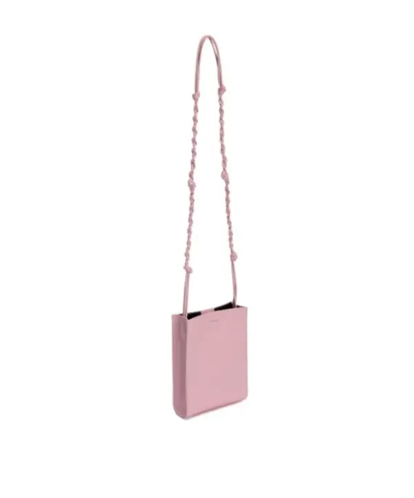 JIL SANDER Small Tangle Crossbody Bag - Neon Rose