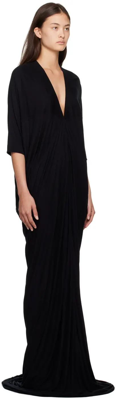 Rick Owens Pendant Muslin Maxi Dress