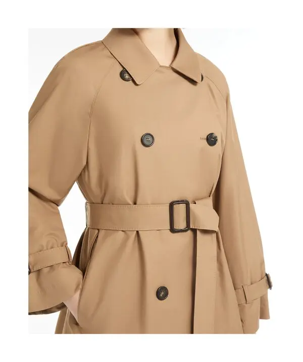 Max Mara The Cube Belted Trench Coat - Camel
