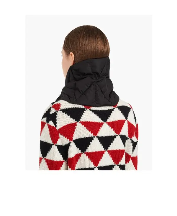 Prada Re-nylon Scarf With Extractable Hood