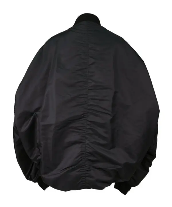 Mihara Yasuhiro Double Layered Zipped Flight Jacket - Black