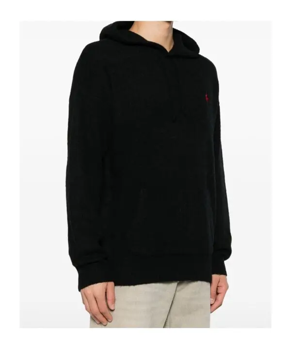 Polo Ralph Lauren Embroidered Hoodie - Black