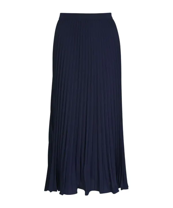 Veronica Beard Pleated Elastic Waist Skirt