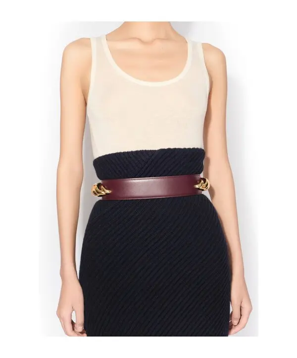 Alaïa Sleeveless Round Neck Tank Top