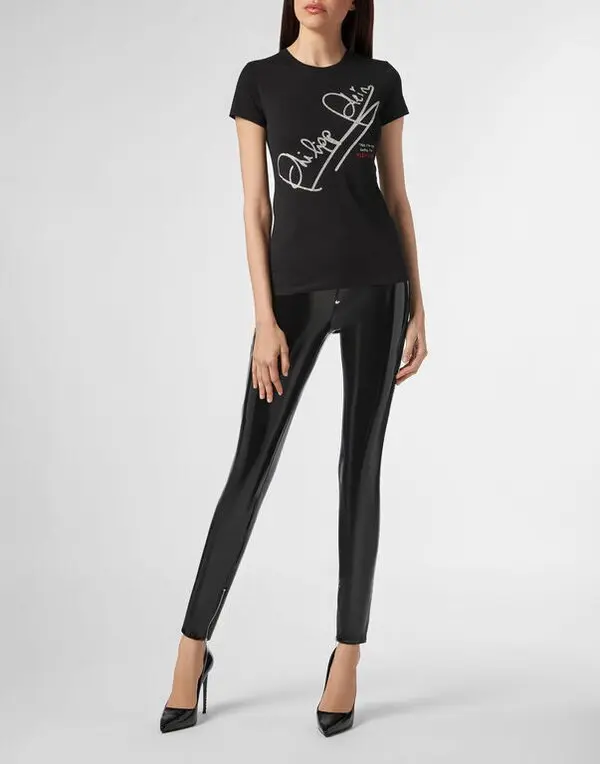 Philipp Plein Logo Detail T-shirt