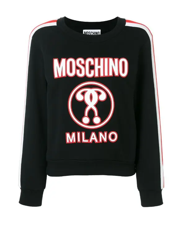 Moschino Question Mark Printed Hoodie