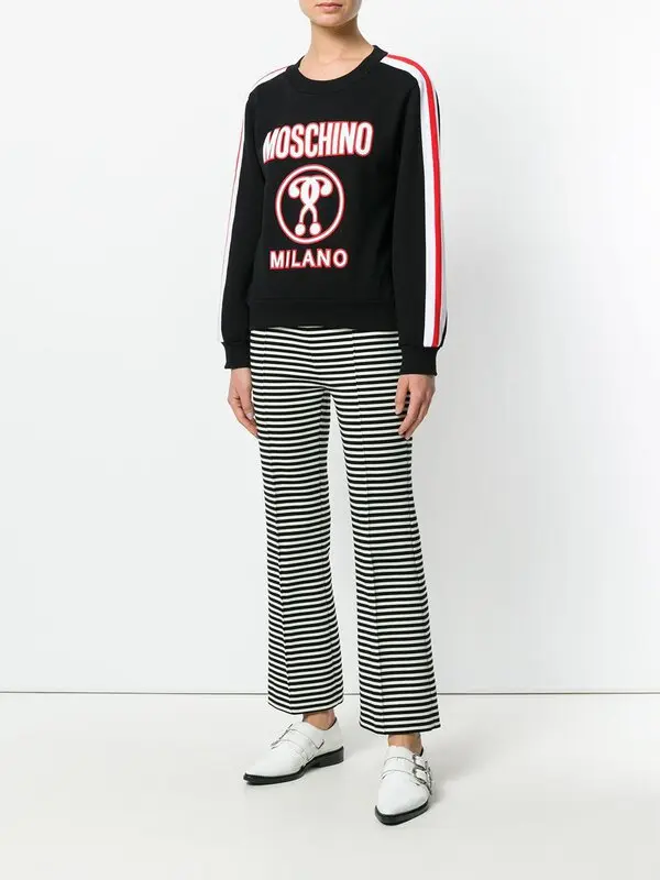 Moschino Question Mark Printed Hoodie