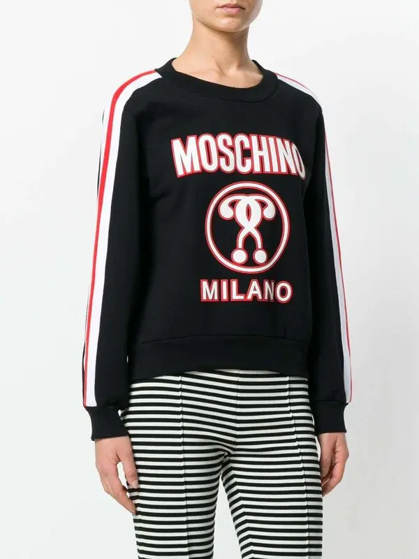 Moschino Question Mark Printed Hoodie