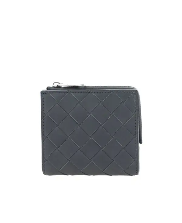 Bottega Veneta Intrecciato Leather Wallet - Black