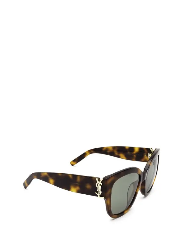 Saint Laurent Square Frame Sunglasses - Gray