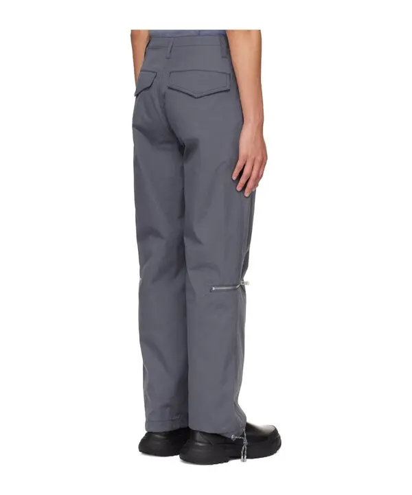 DION LEE Lace-up Cargo Trousers