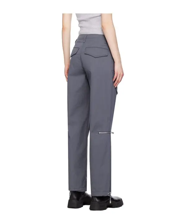 DION LEE Lace-up Cargo Trousers