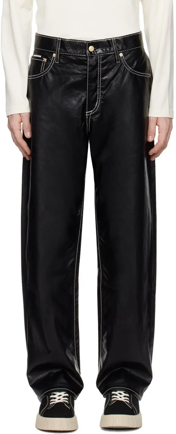 Eytys Belt Loops Slacks - Black