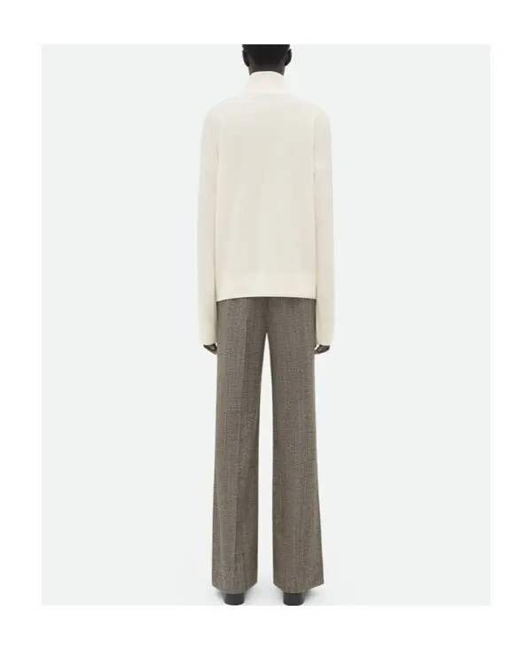 Bottega Veneta Logo Embroidered Turtleneck Jumper