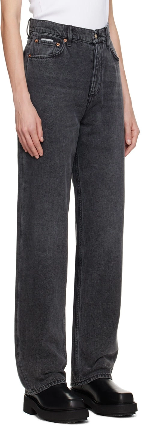 Eytys Straight Leg Jeans With Belt Loops