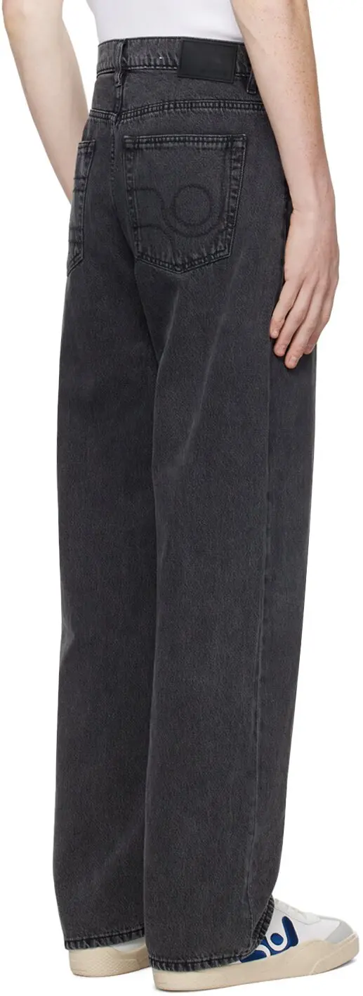 Eytys Straight Leg Jeans With Belt Loops