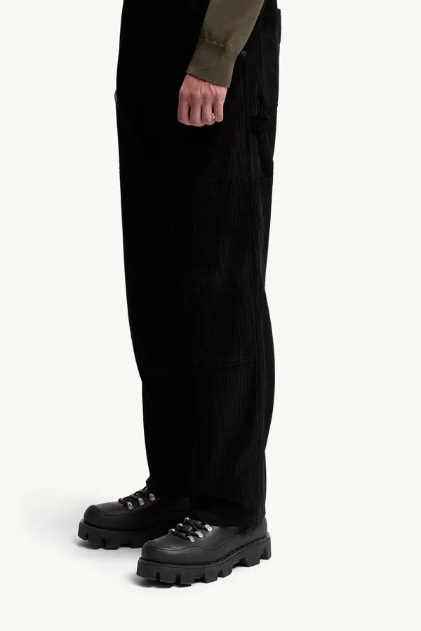Moncler Corduroy Jogging Pants - Black