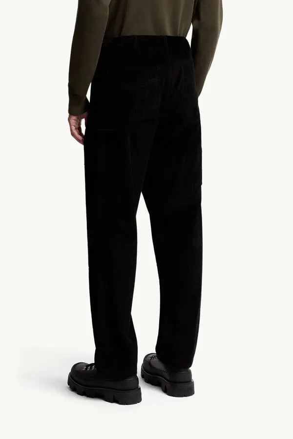 Moncler Corduroy Jogging Pants - Black