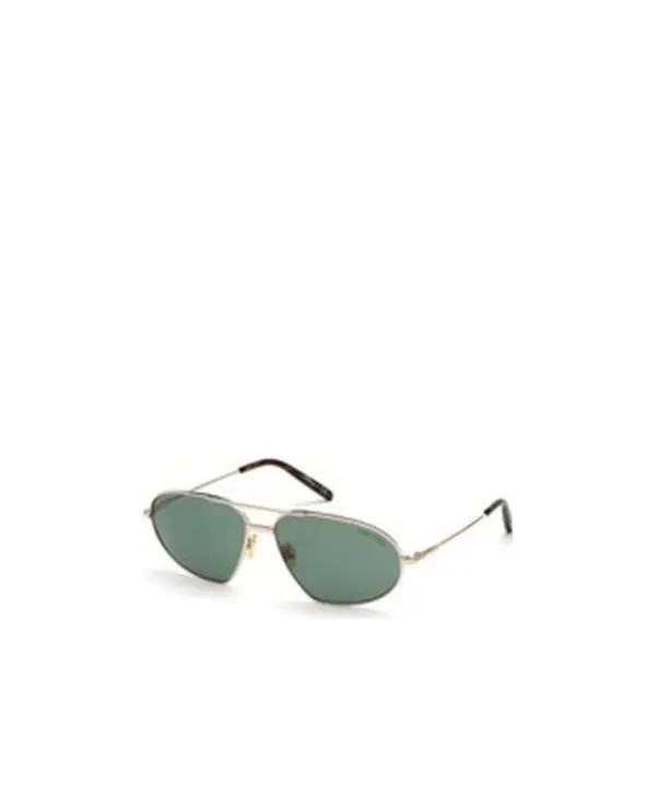 TOM FORD Aviator Sunglasses With Logo Detail - Green