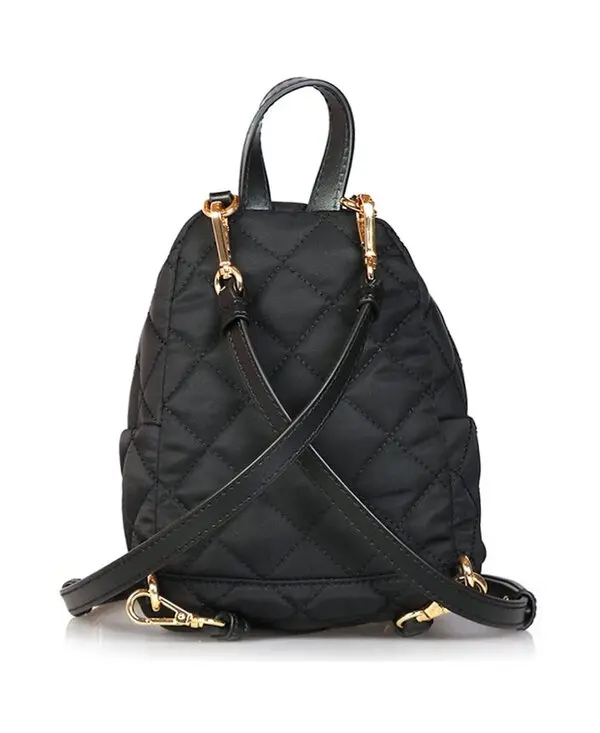 Moschino Quilted Logo Backpack
