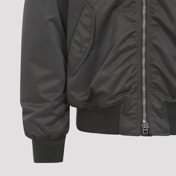 TOM FORD Zip-up Bomber Jacket - Black