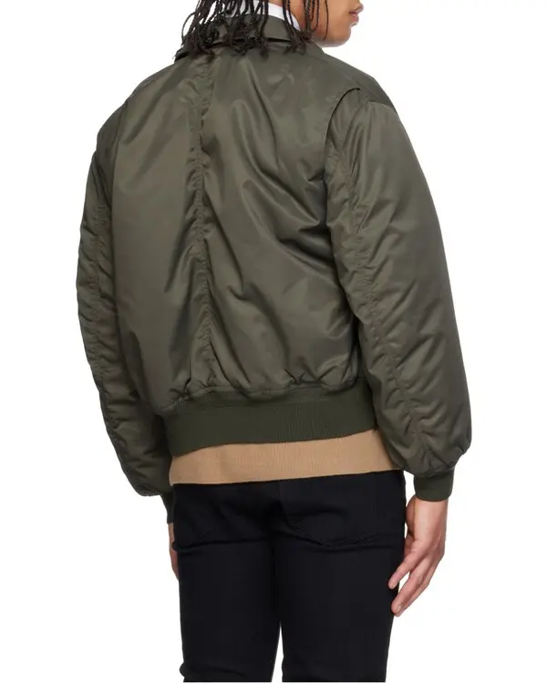 TOM FORD Zip-up Bomber Jacket - Black