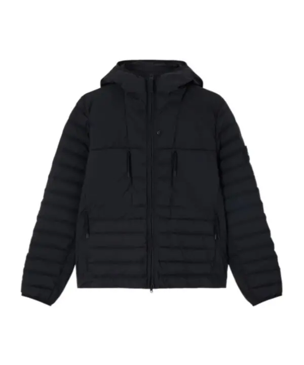 Stone Island Logo Patch Quilted Down Jacket