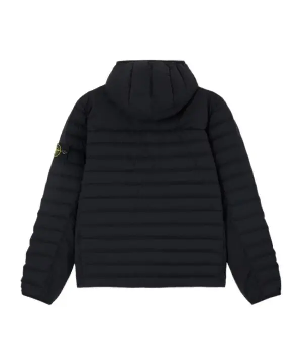 Stone Island Logo Patch Quilted Down Jacket