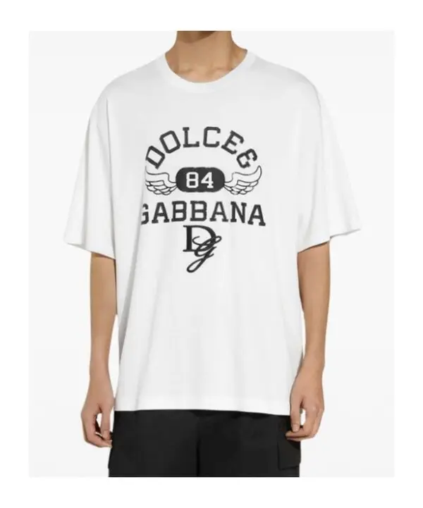 Dolce & Gabbana Dolce Gabbana Logo Printed Crewneck T-shirt
