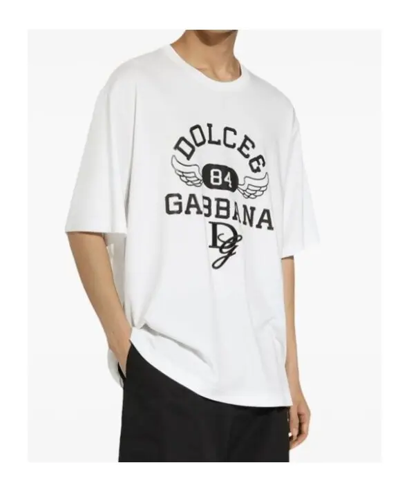 Dolce & Gabbana Dolce Gabbana Logo Printed Crewneck T-shirt