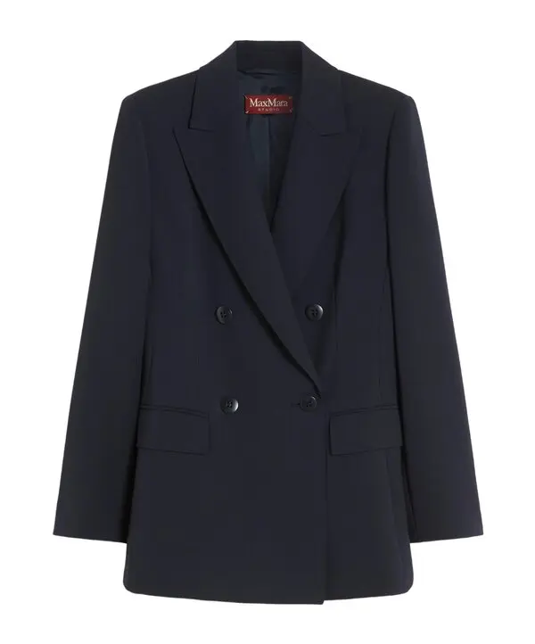 Max Mara Double-breasted Blazer - Blue