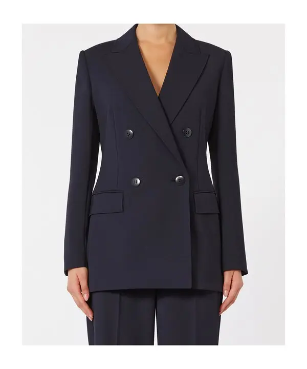 Max Mara Double-breasted Blazer - Blue