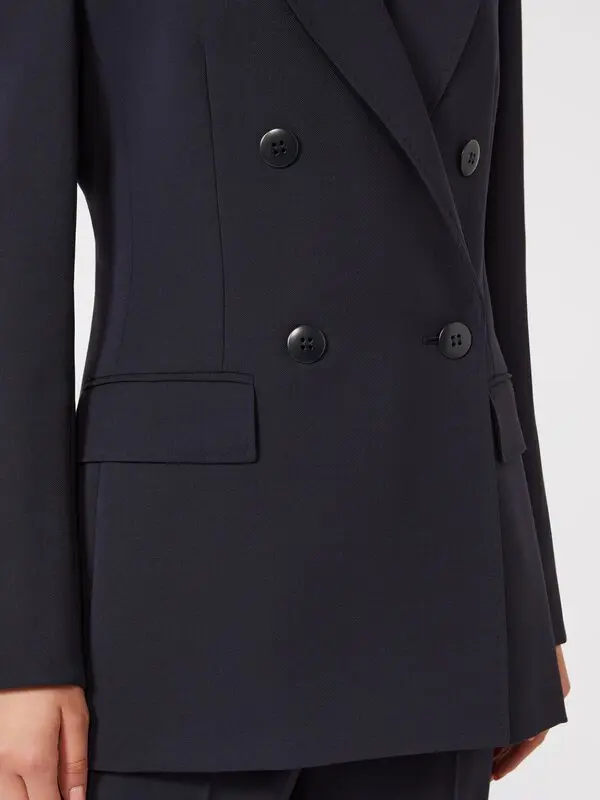 Max Mara Double-breasted Blazer - Blue