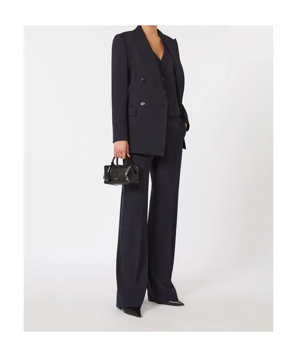 Max Mara Double-breasted Blazer - Blue
