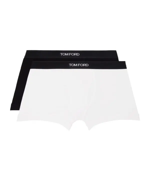 TOM FORD Two-piece Boxer Underwear - Black/white