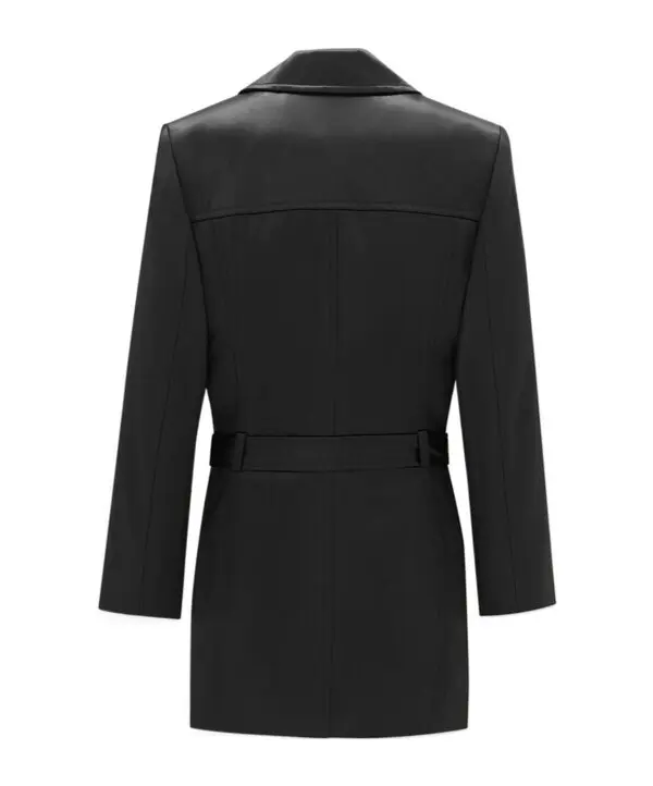 Saint Laurent Saharienne Double-breasted Belted Jacket - Black